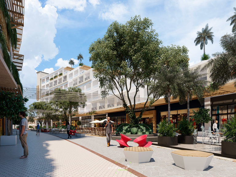 Plaza Comercial, Mazatlán Sinaloa - Stillframe render studio 2019 ...